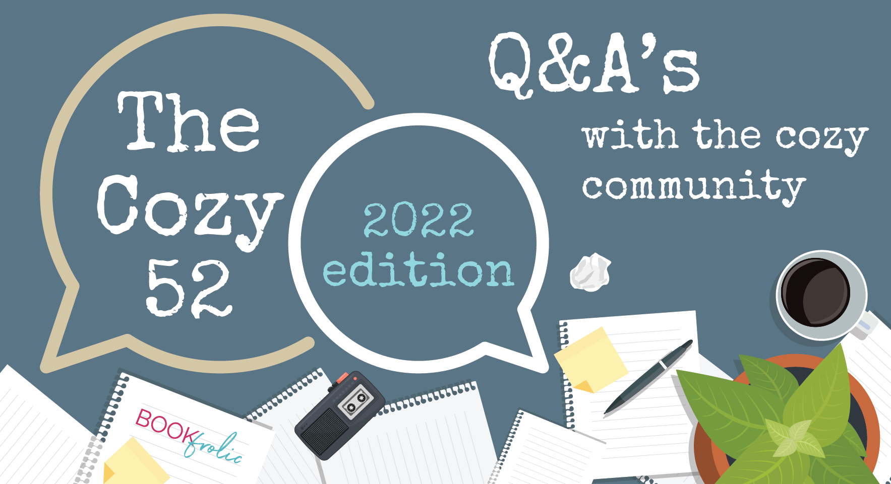 The Cozy 52 interview series | book frolic